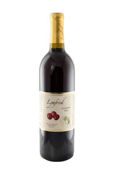 CRANBERRY WINE - Lynfred Winery