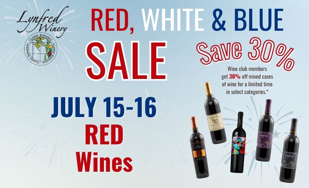 Red Wine Sale - Lynfred Winery