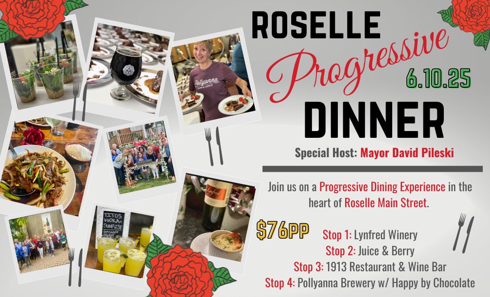 Roselle Progressive Dinner - Lynfred Winery
